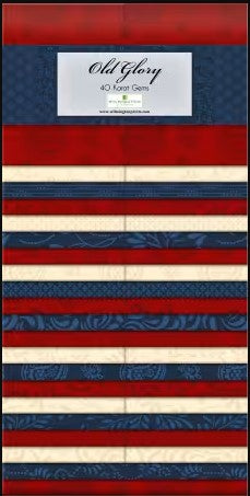 Essentials Old Glory - 2-1/2in Strips - Wilmington Prints – Homestead Quilts