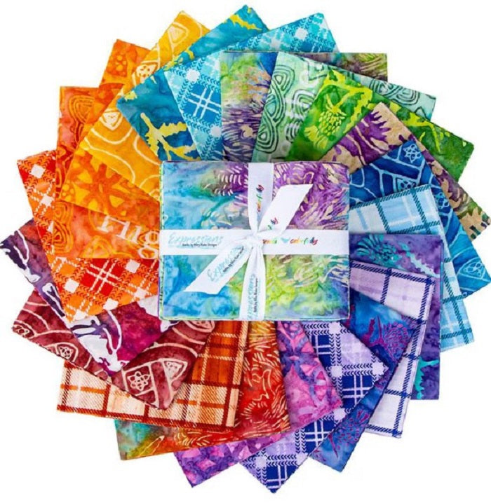 Expressions Batik - A Touch of Celtic Fat Quarter Bundle (21 Pcs) - Ri ...