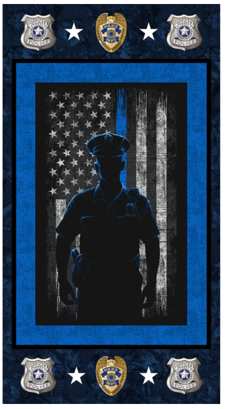 Police Panel - Sykel – Homestead Quilts