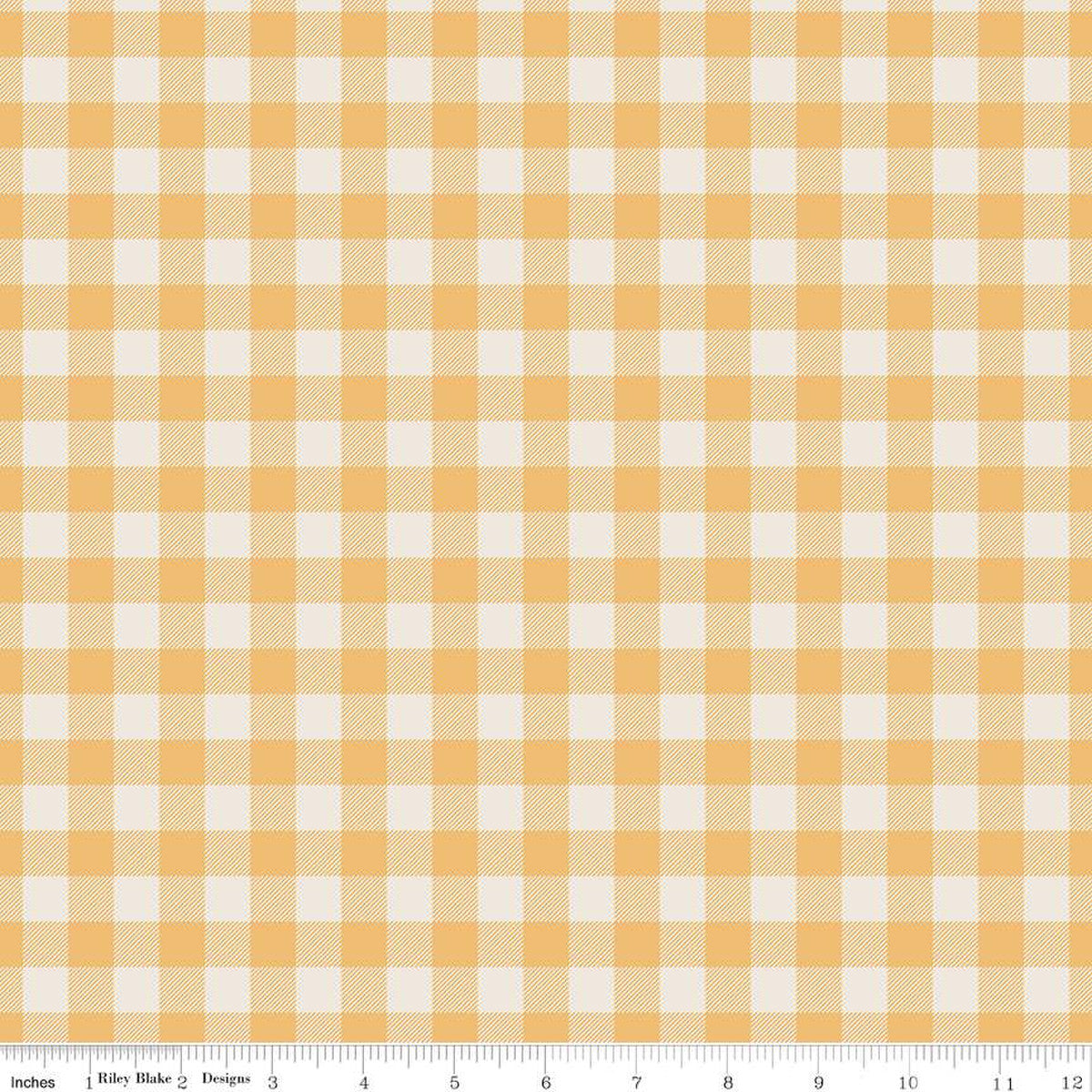 Pumpkin Spice Plaid - Gold - Riley Blake Designs – Homestead Quilts
